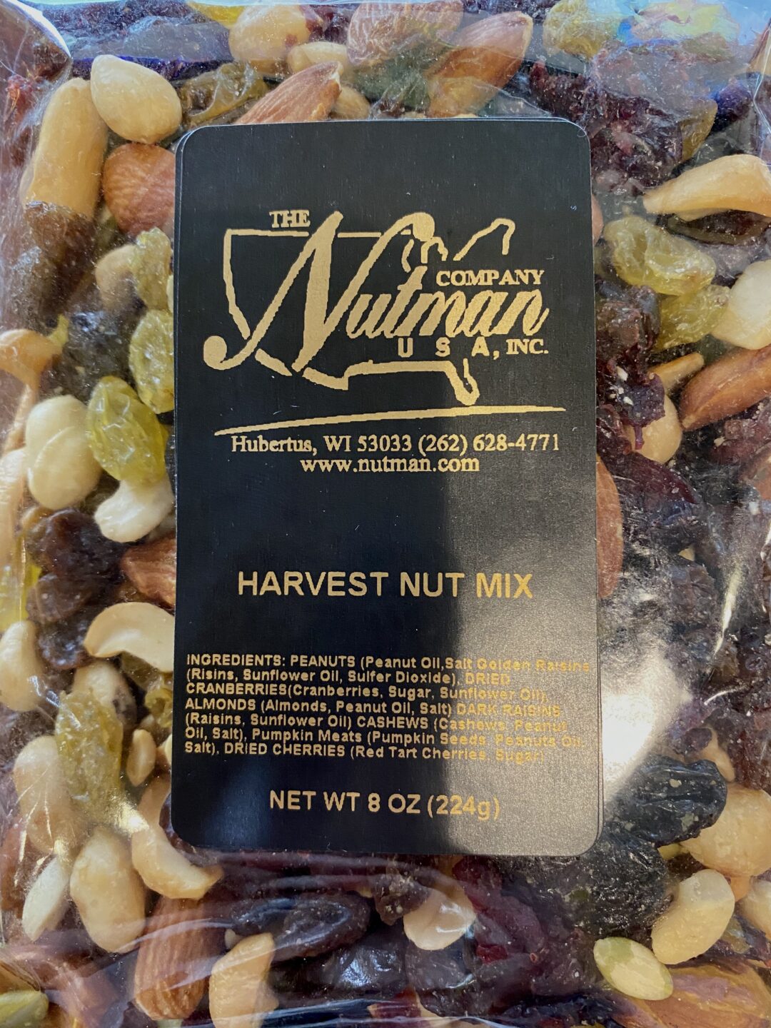 Harvest Nut Mix (8 oz) - The Nutman Company USA, Inc.