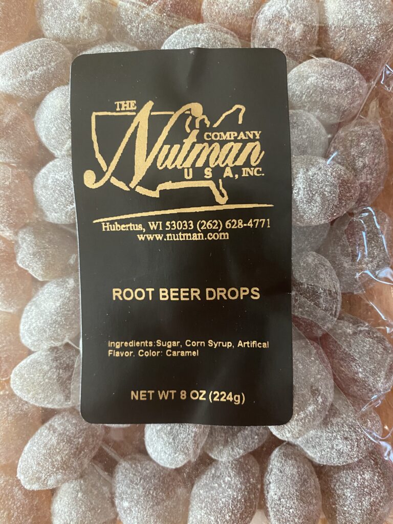 Root Beer Drops (8 oz) - The Nutman Company USA, Inc.