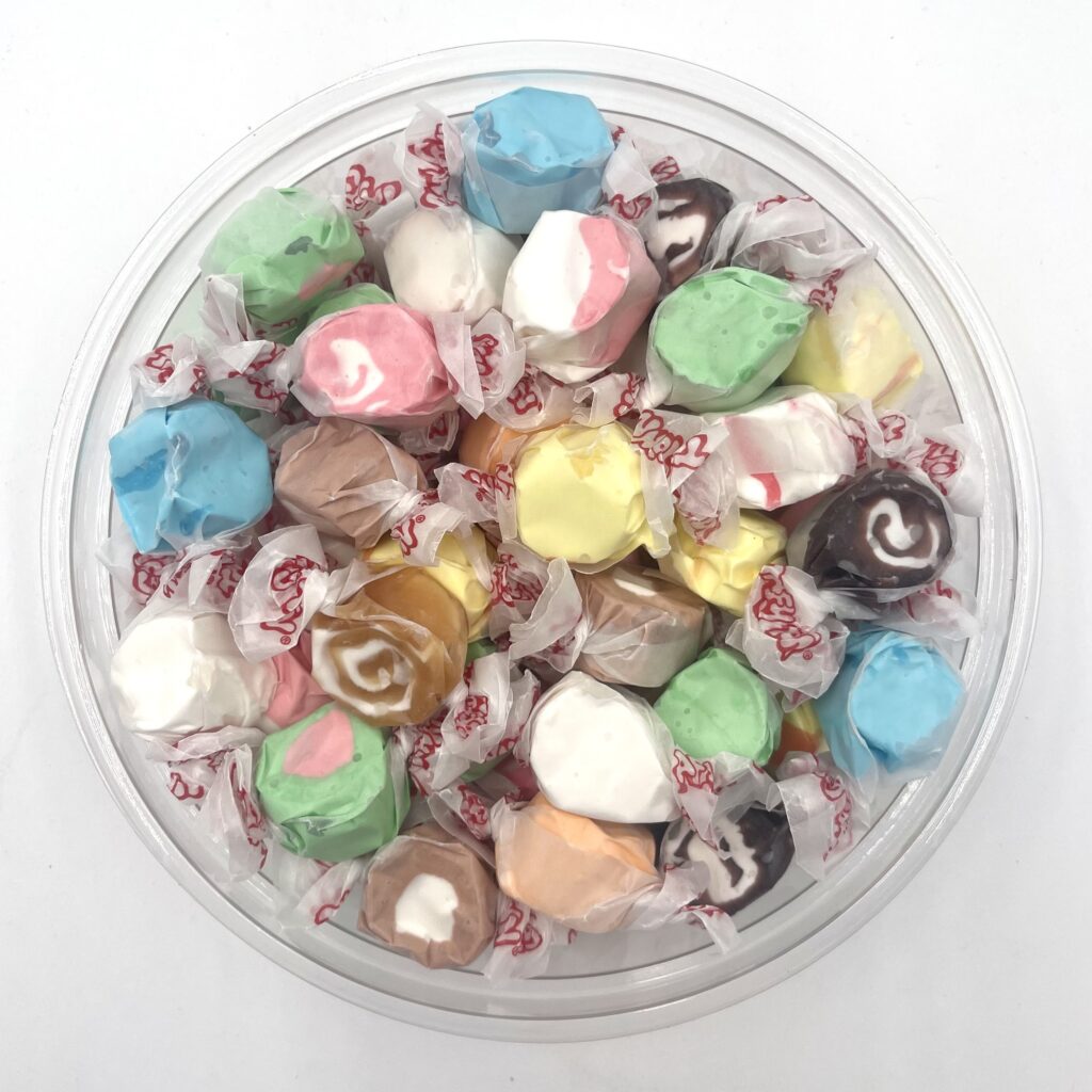 Salt Water Taffy (13 oz container) - The Nutman Company USA, Inc.