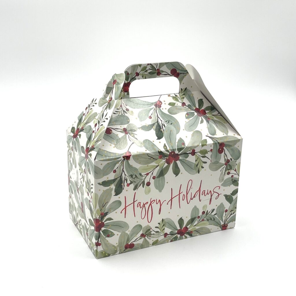 Happy Holidays Gable Box - The Nutman Company USA, Inc.