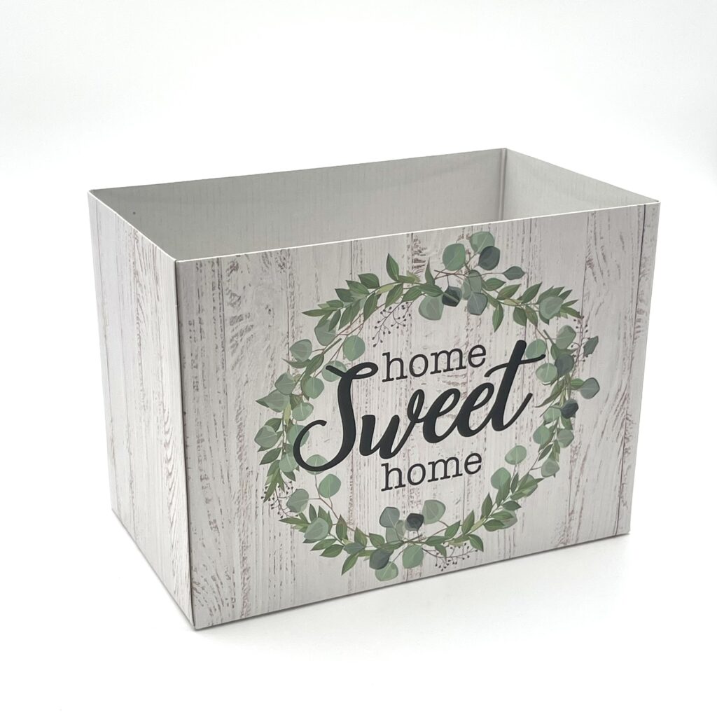 Home Sweet Home Large Gift Basket Box - The Nutman Company USA, Inc.