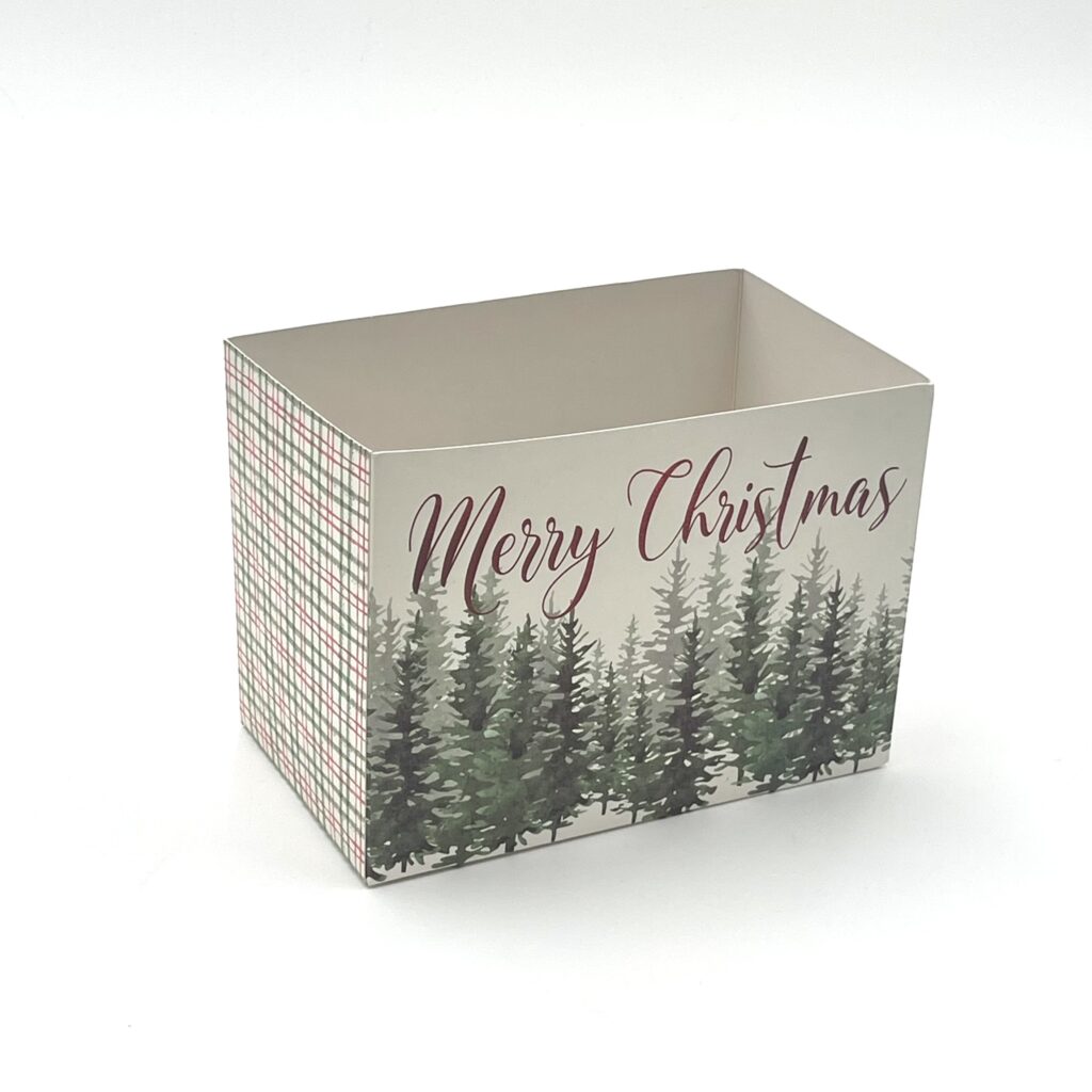 Merry Christmas Small Gift Basket Box - The Nutman Company USA, Inc.