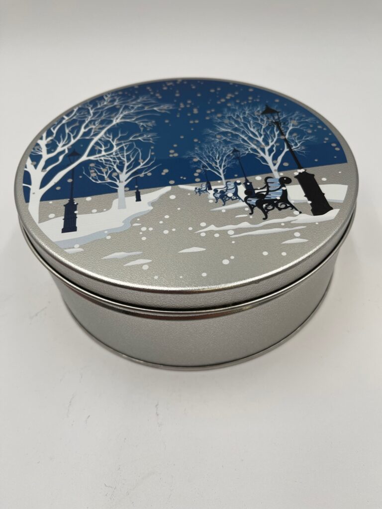 CASHEWS-Silver Winter Tin - The Nutman Company USA, Inc.